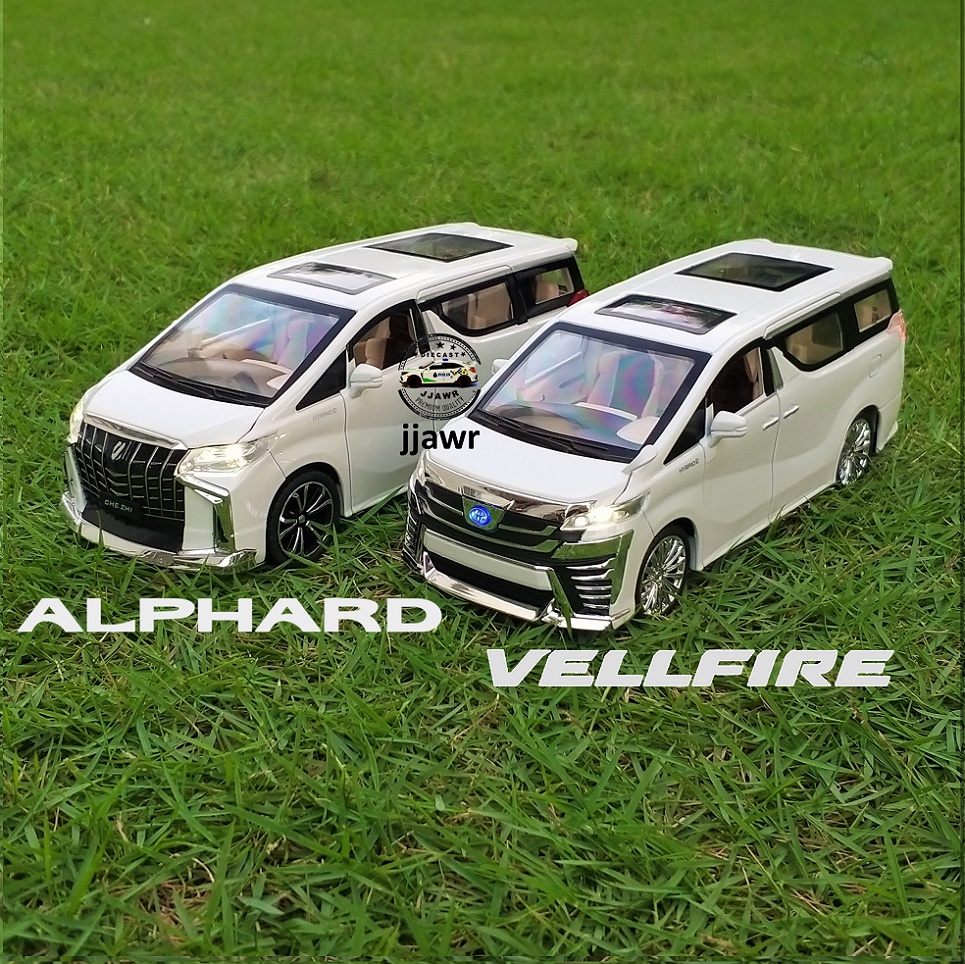 1:24 Toyota Alphard Vellfire AH30 Modellista Model Diecast Toy Car ...
