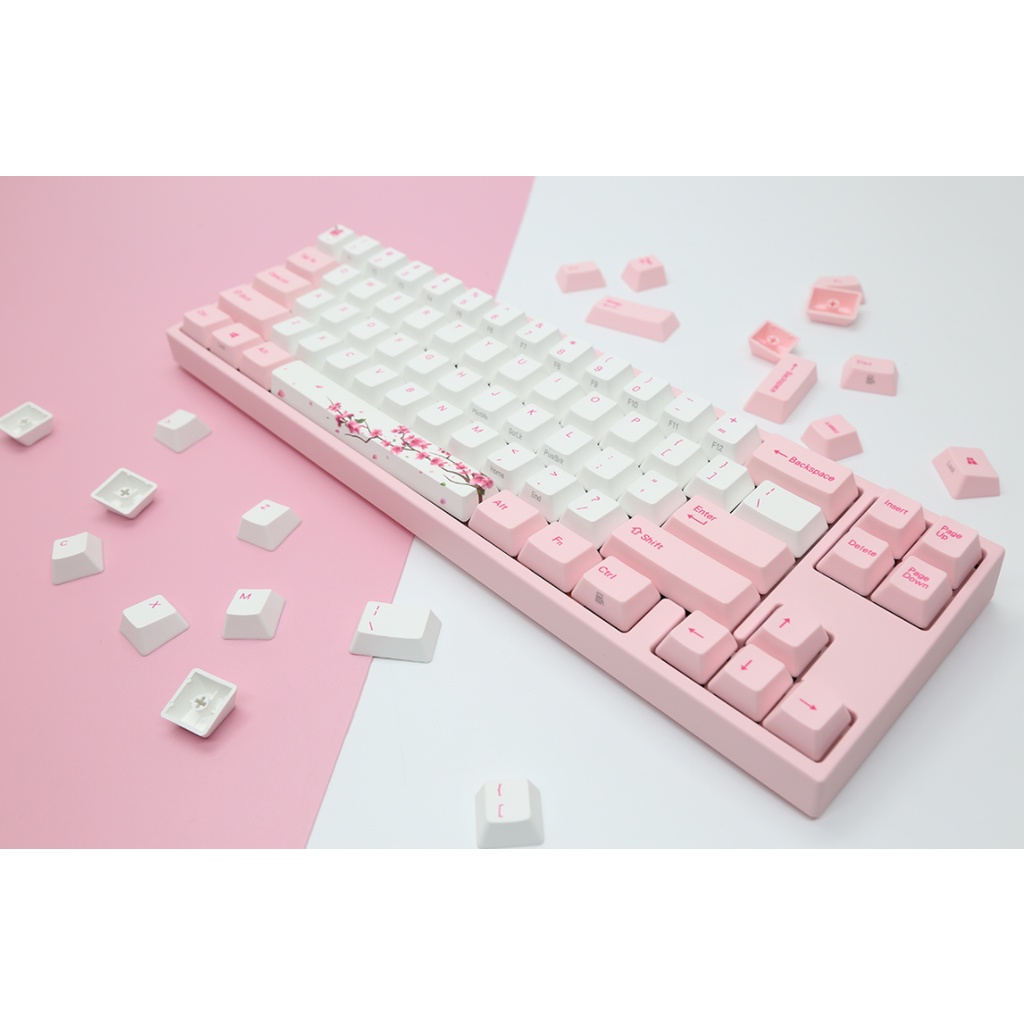 # Ducky x Varmilo MIYA Pro Sakura - 65% Dye Sub PBT [Wired/ Wireless ...