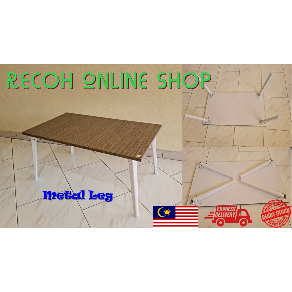 76cm x 45cm Waterproof Foldable Table Table Japanese Table Meja Lipat ...