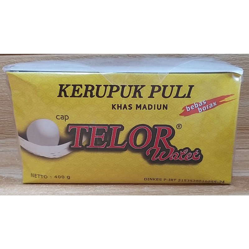 Swallow Egg Cap Puli Crackers 400gr / Swallow Egg Puli Crackers ...