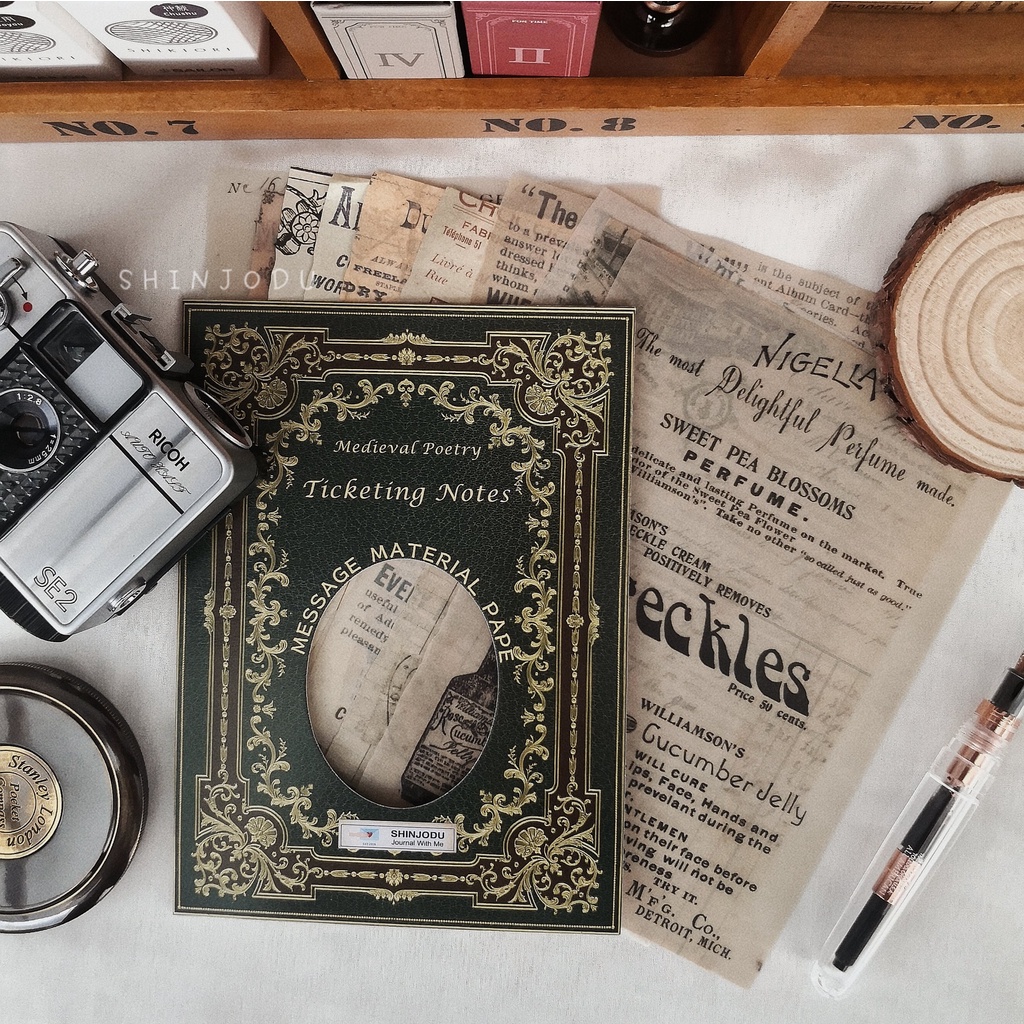 Medieval Century Vintage Background Paper | Shinjodu | Journal | Bujo ...