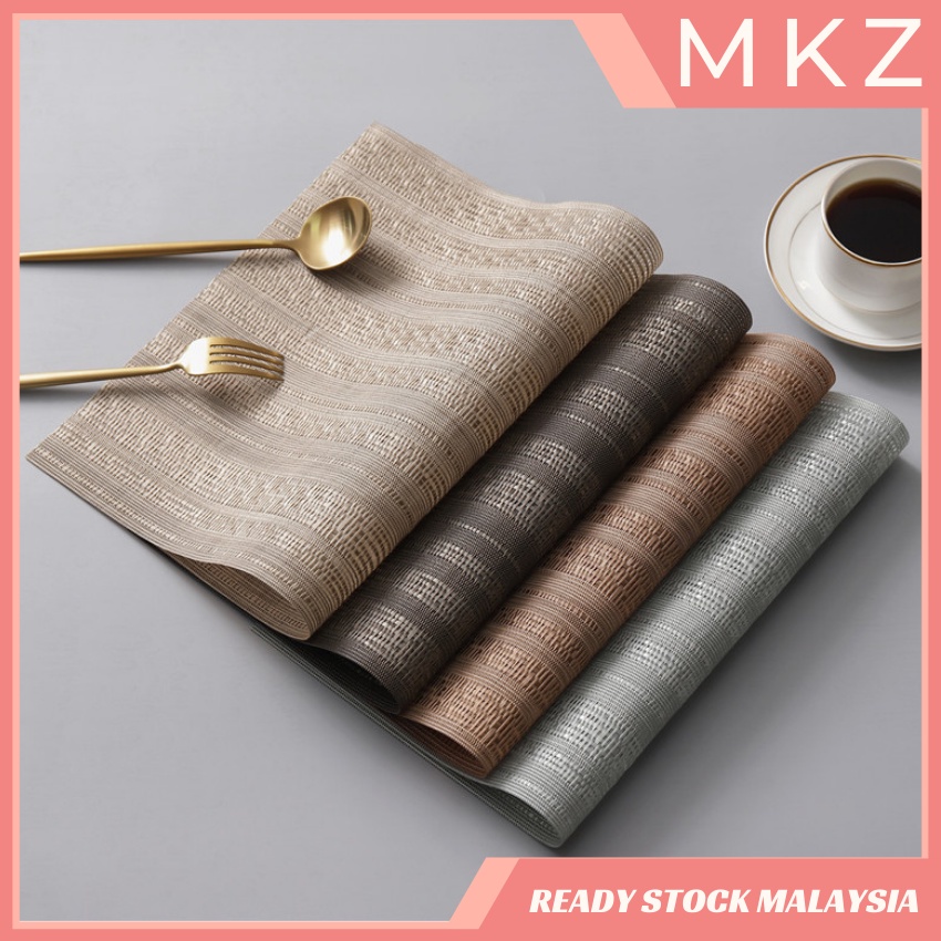 READY STOCK Placemat Dining Table Lapik Alas Pelapik Meja Makan Kitchen ...