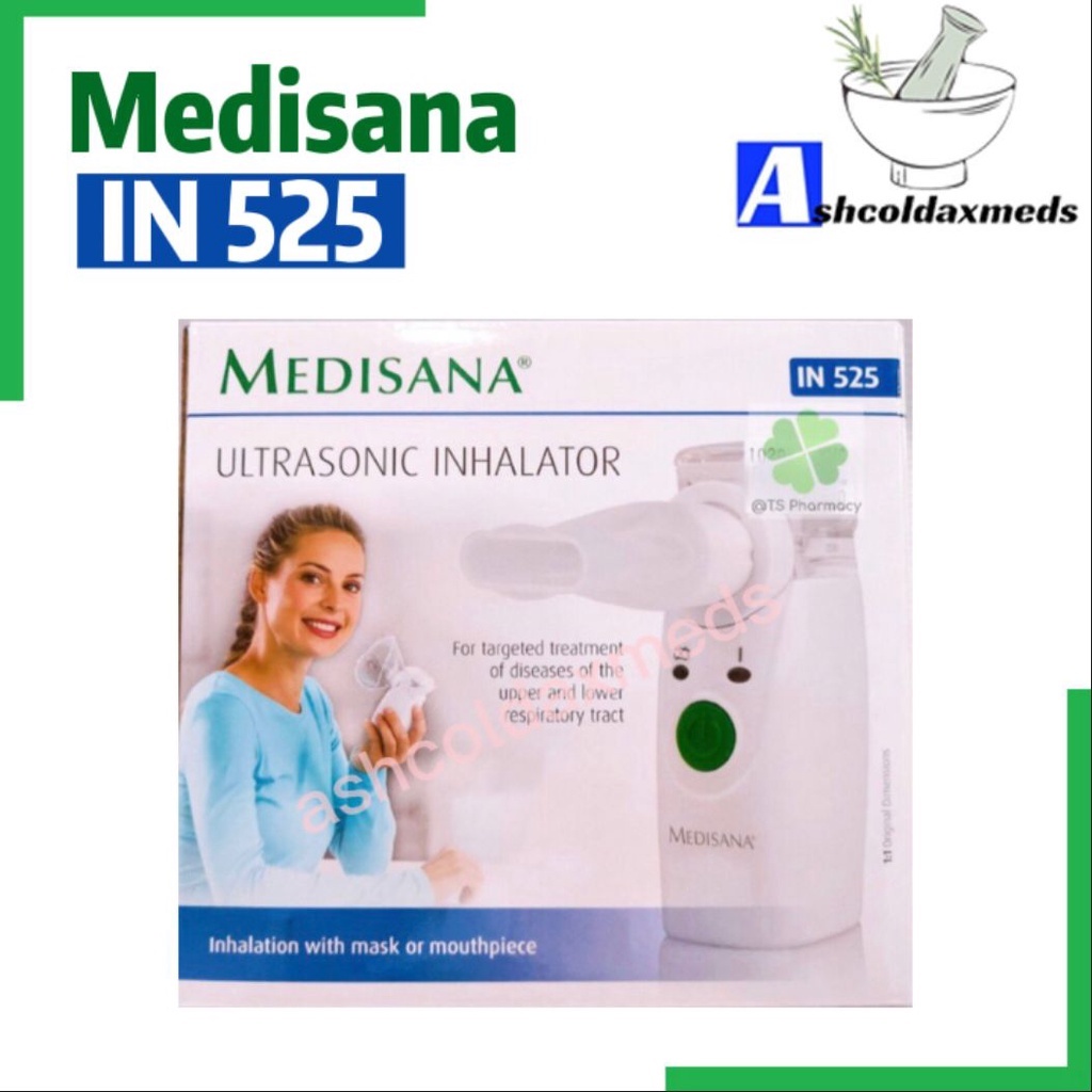 MEDISANA ULTRASONIC INHALATOR NEBULISER IN525 FULL SET (Made in Germany ...
