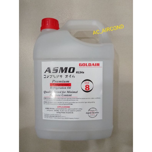 ASMO R134 COMPRESSOR OIL | Shopee Malaysia