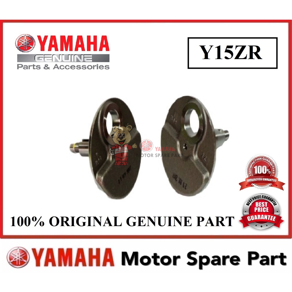 100% ORIGINAL YAMAHA Y15ZR CRANKSHAFT 0 B17-E1412-00 B17-E1422-00 Y15Z Y15 V1 V2 CRANK SHAFT ...