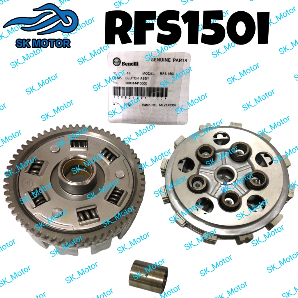 Benelli RFS150 i RFS 150 Original Full Set Primary Driven Gear Clutch ...