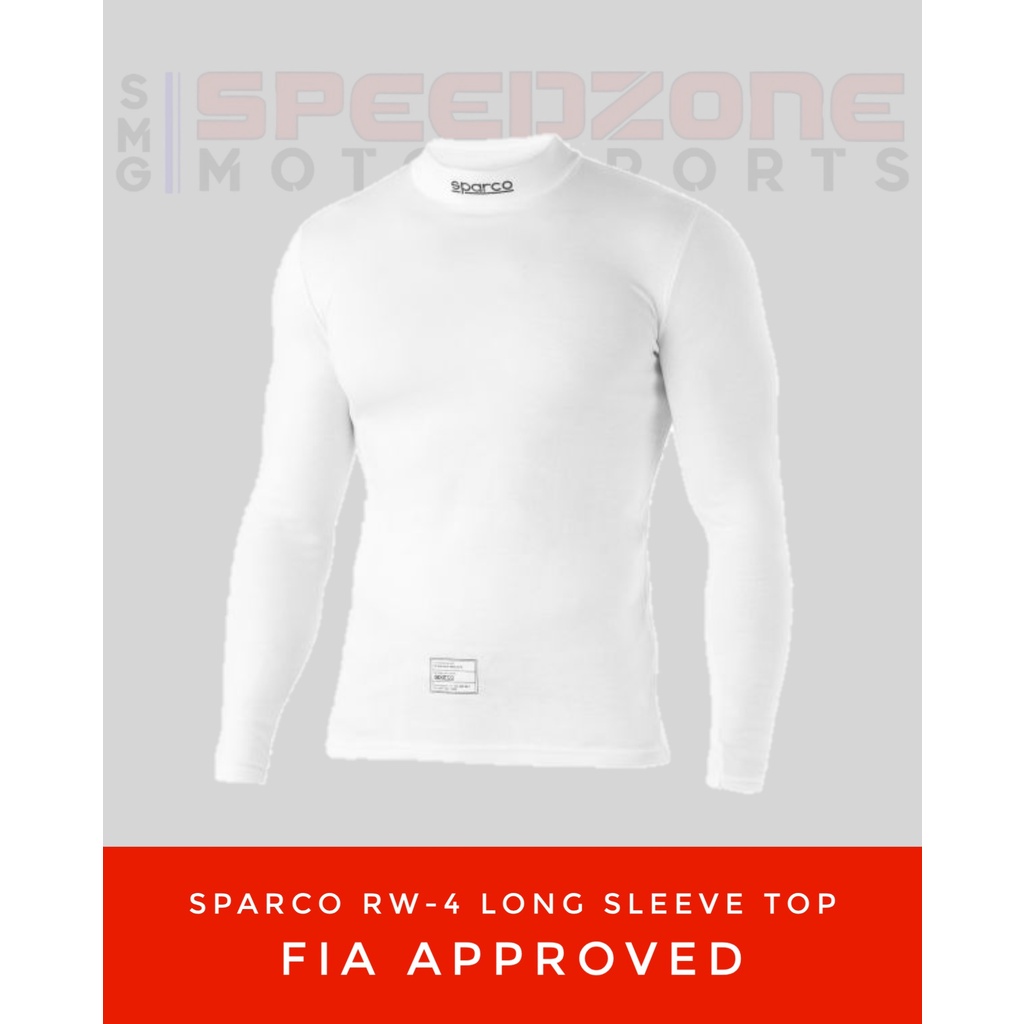 Sparco RW-4 Long Sleeve FIA Approved / Innerwear (Speedzone) | Shopee ...