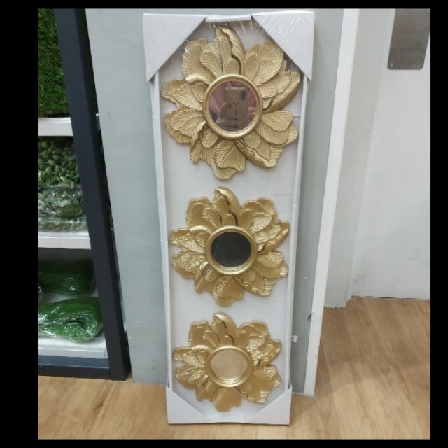 Cermin Bunga Hiasan Kaison(1 set=3 pcs) | Shopee Malaysia