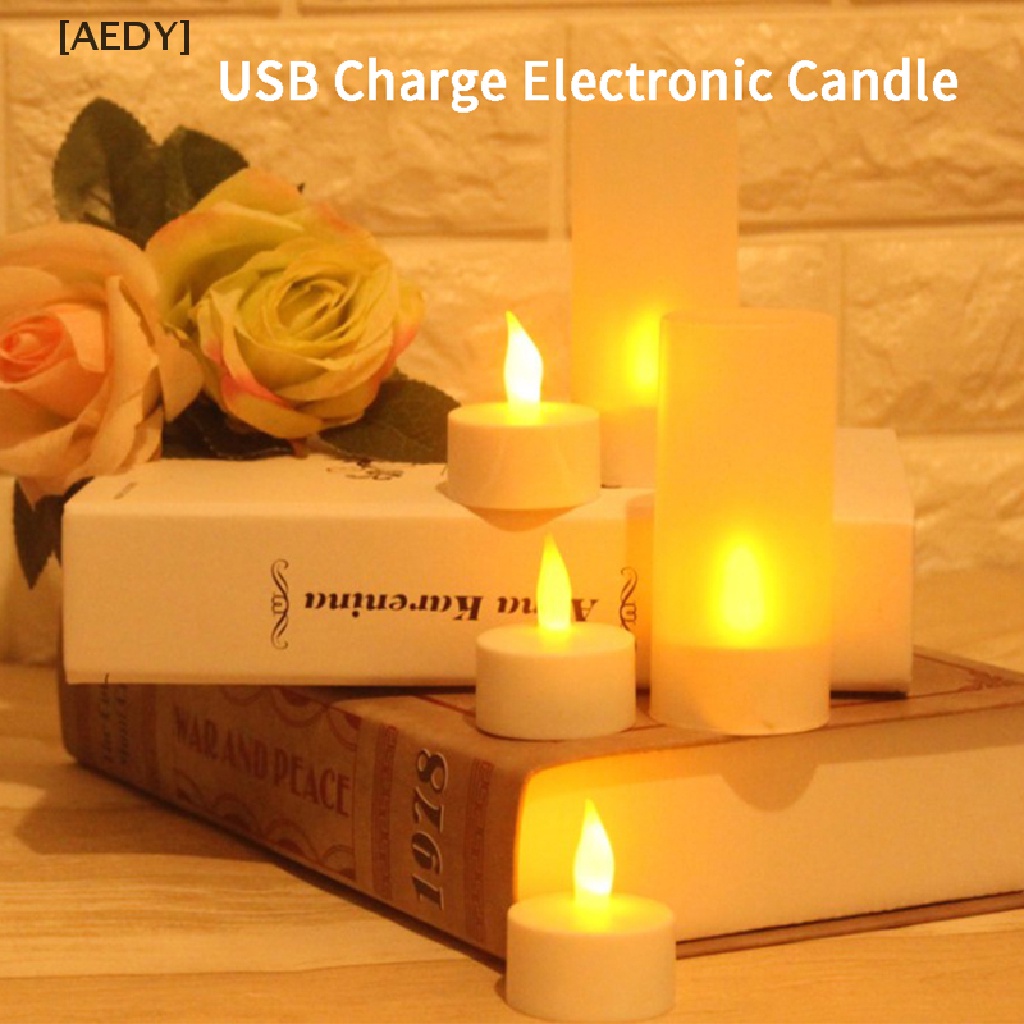 [AEDY] USB Charge Light Rechargeable With Flameless Chargeable LED ...