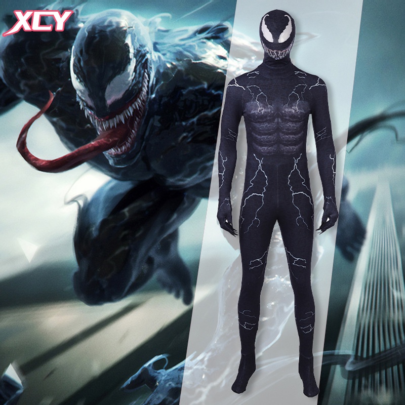 Marvel Venom cos clothing film same paragraph children adult tights ...