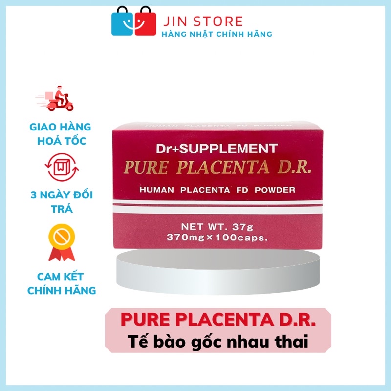 Pure placenta Dr 100 Japanese Tablets - pure placenta Dr Japanese Stem ...