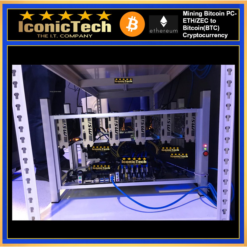 Mining Bitcoin PC-ETH/ZEC to Bitcoin(BTC) Cryptocurrency Sapphire Pulse ...