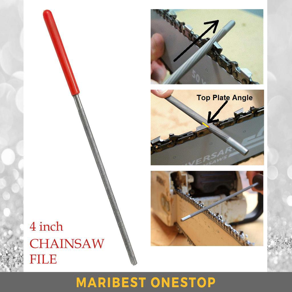 CHAINSAW FILE ONLY 4inch Chain Saw File For Sharpener Chain Saw With ...