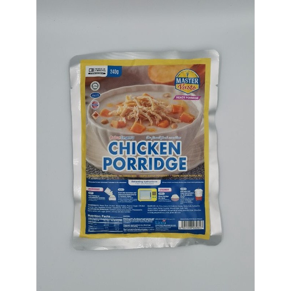 HALAL BUBUR SEGERA Chicken Porridge | Shopee Malaysia