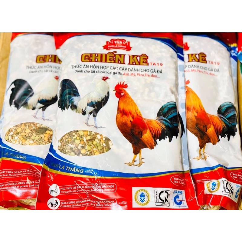 Food and Cereal for fighting chickens contains 11 different types of ...