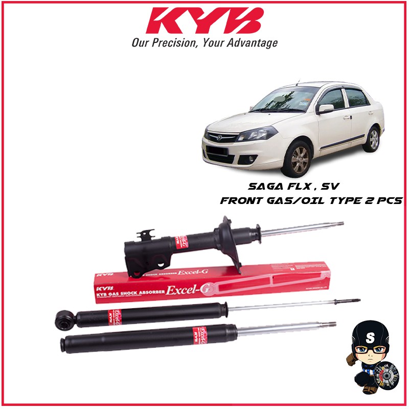 📌 KAYABA 📌 KYB PROTON SAGA FLX , SV FRONT SHOCK ABSORBER GAS TYPE SPM | Shopee Malaysia