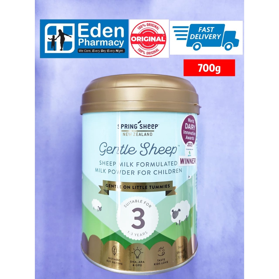 Spring Sheep New Zealand Gentle Sheep 1-3 Years Milk ( 700g ) | Shopee ...