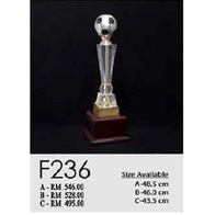 TROPHY ACRYLIC F236 A,B,C TROFI SOUVENIR BOLA SEPAK FOOTBALL | Shopee Malaysia