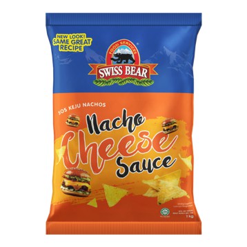 SWISS BEAR Nacho Cheese Sauce / Sos Keju Nacho 1kg | Shopee Malaysia