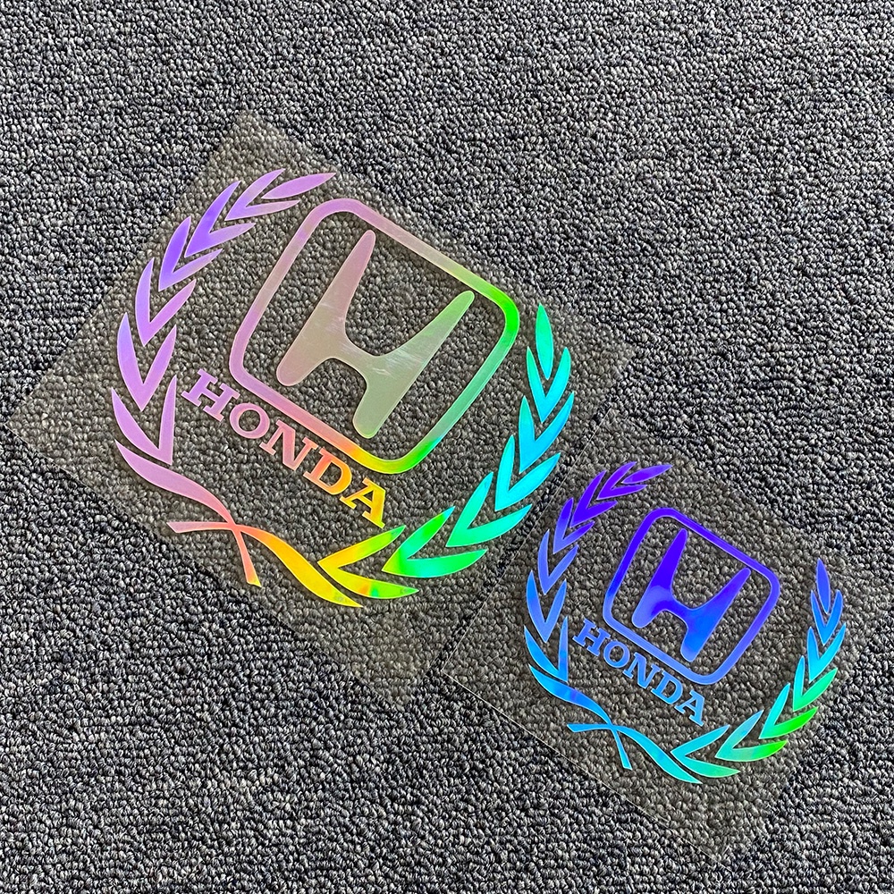For Honda Reflective Car Stickers Rainforest Car Body Window Sticker ...