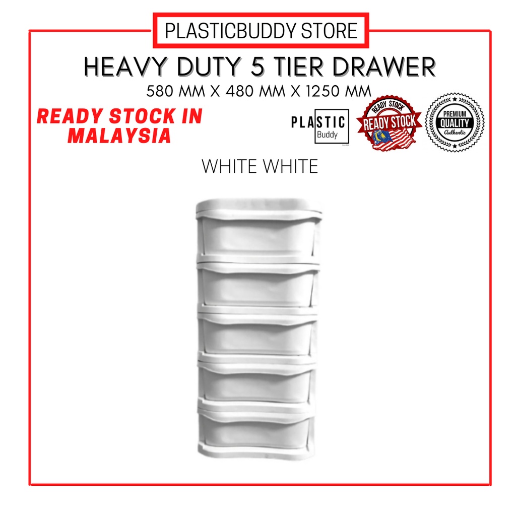 5 tier Big Drawers Clothes Toy Cabinet Huge drawer hulk heavy duty ...