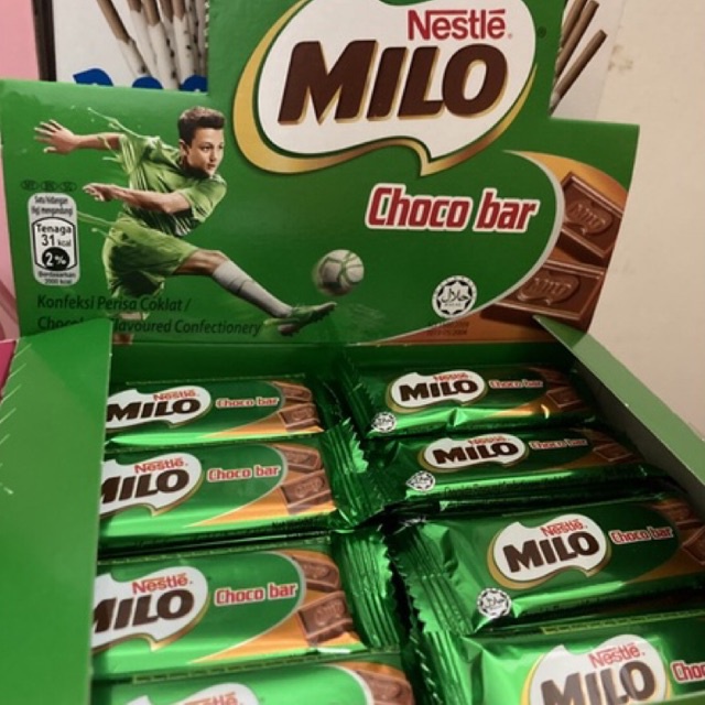 Nestle Milo Bar Chocolate Snacks Choco Sedap 6g | Shopee Malaysia