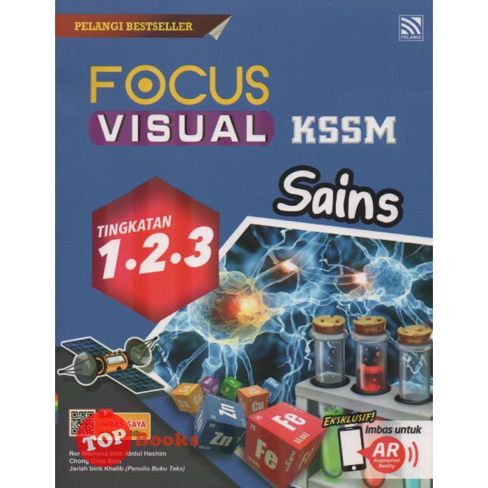[TOPBOOKS Pelangi] Focus Visual Sains Tingkatan 1, 2 & 3 KSSM | Shopee Malaysia