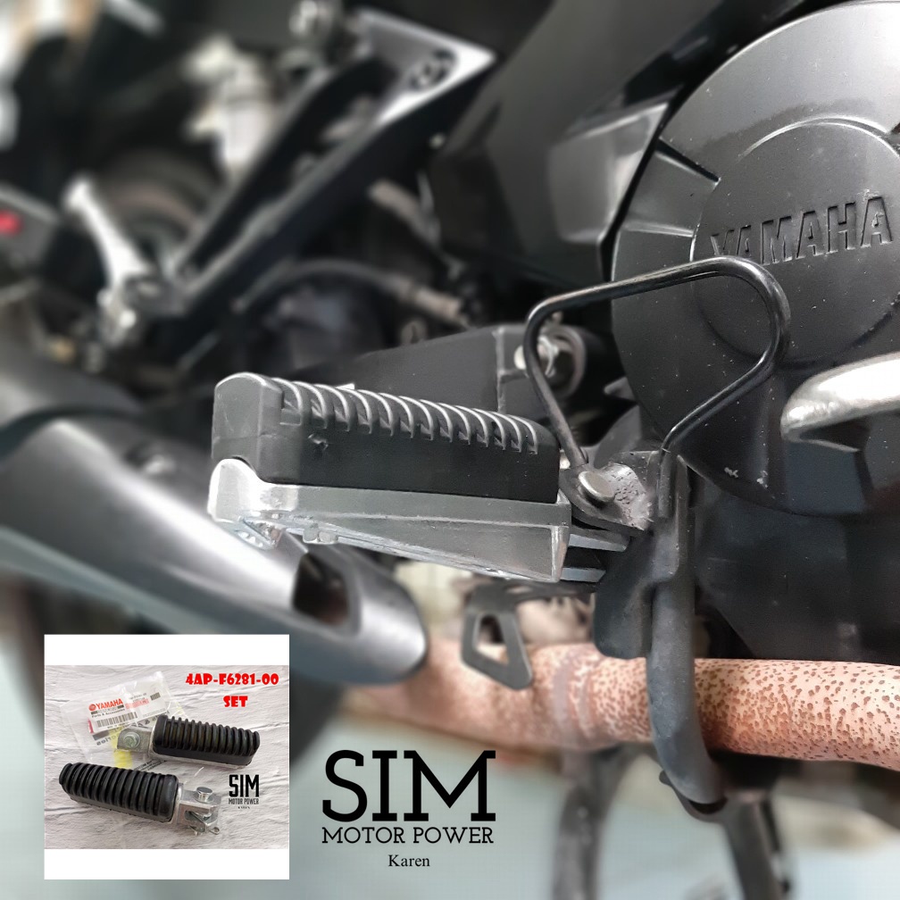 Footrest Front Yamaha Y15ZR / FZ150 / FZ150i Y16ZR Set Foot Rest ...