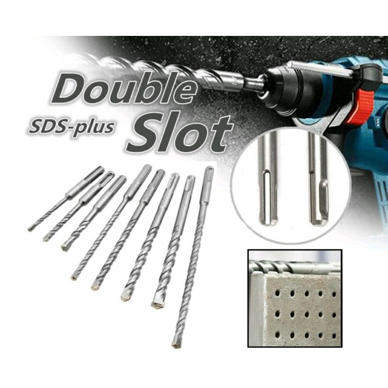SDS PLUS DRILL BIT/CONCRETE DRILL BIT/WALL DRILL /MATA TEBUK DINDING ...