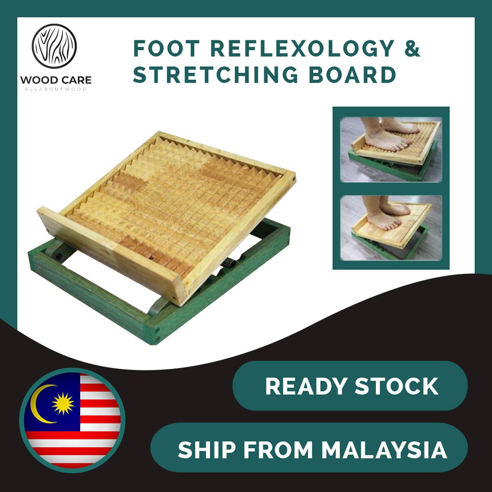 FOOT REFLEXOGY & STRETCHING BOARD / 养身拉筋按摩板 / KAKI REFLEXOGY & PAPAN ...