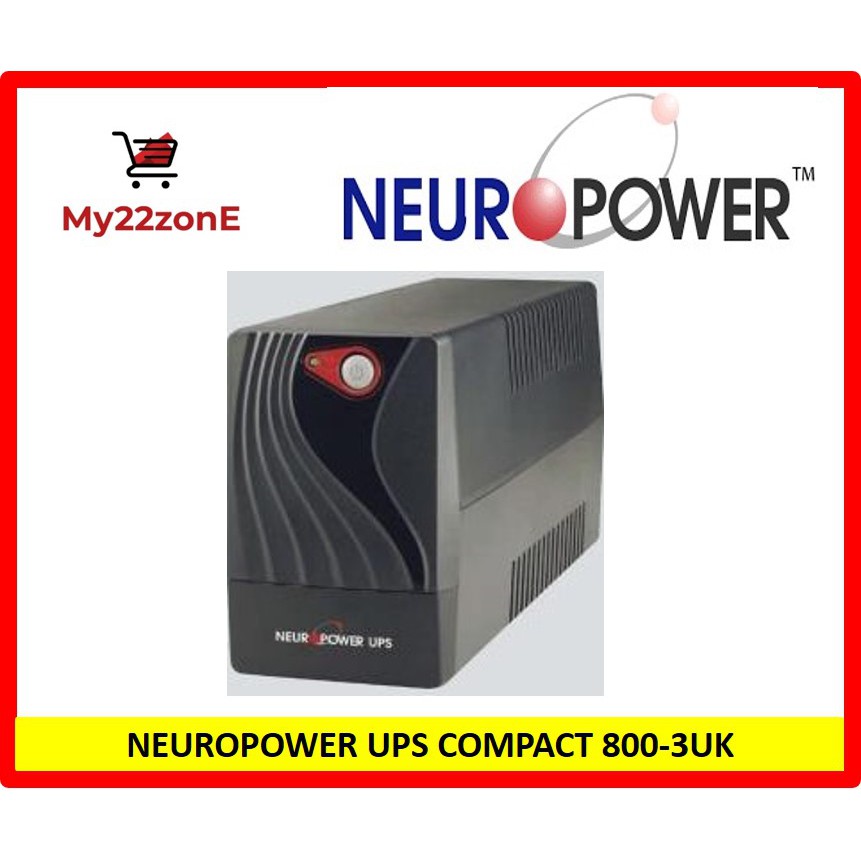 NEUROPOWER UPS COMPACT 800-3UK | Shopee Malaysia