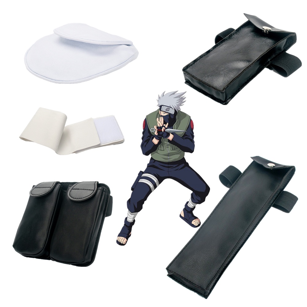 Narutos Accessories Ninja Bag Weapons Kunai Shuriken Bags Cosplay ...