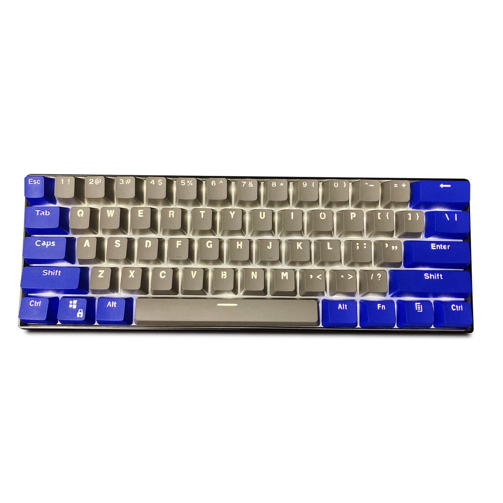 RK 61 Keycaps PBT Material OEM profile Backlit Two-Color Mechanical ...