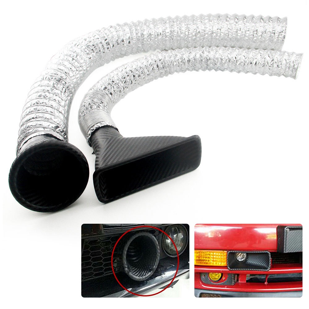 Auto Front Bumper Turbo Air Intake Pipe Turbine Inlet Pipe Air Funnel ...