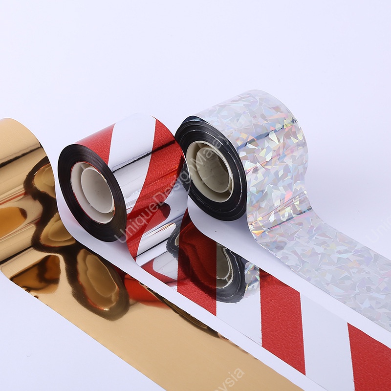 80M Flash Reflective Bird Scare Tape Repeller Ribbon Tapes Repel ...