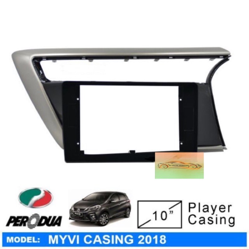 Perodua Myvi Gen3 2018-2020 Android Player Casing 10inch ** Ready Stock ...