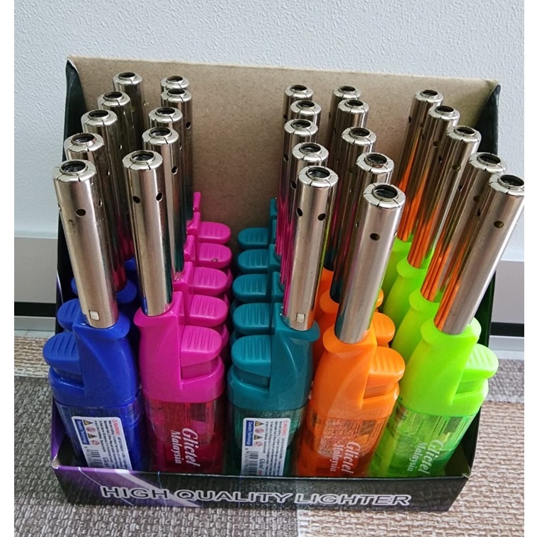 Glictel Long Handle Windproof Lighter Refillable🔥Ready stock 🔥 防风打火机 ...