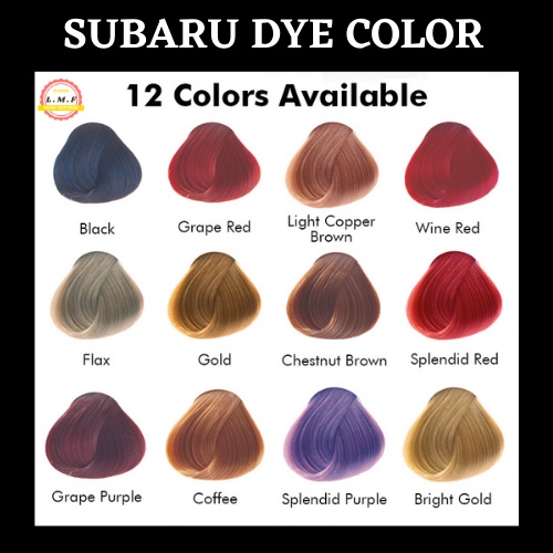 Subaru Hair Color /Hair Dye (30119YS) | Shopee Malaysia