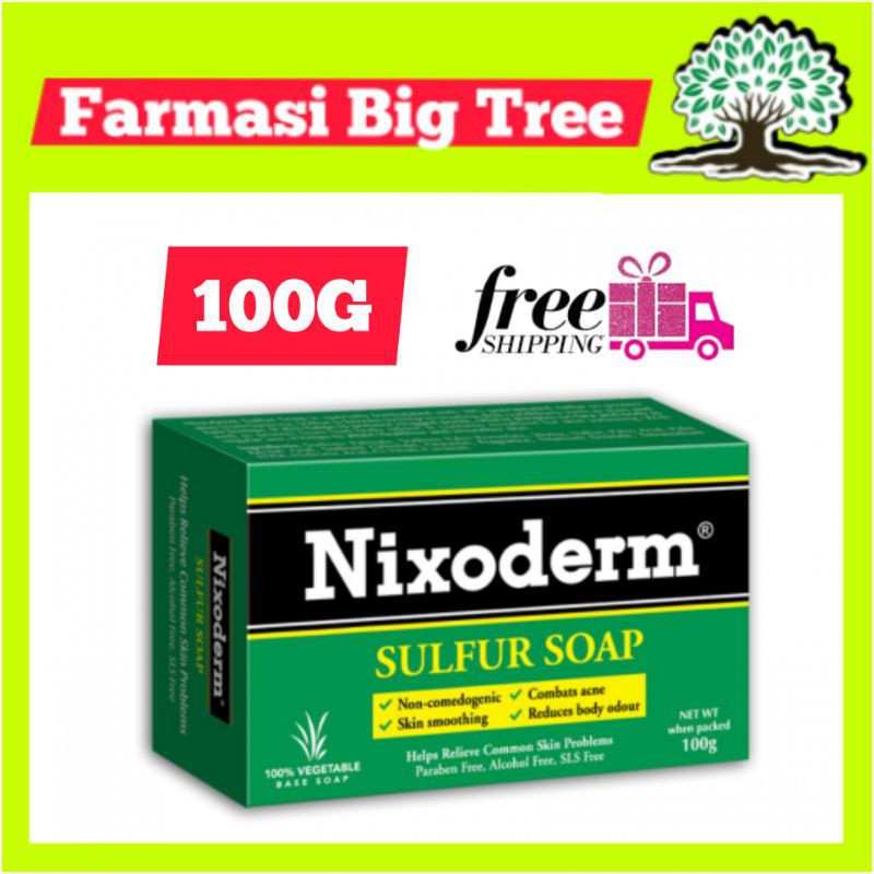 Nixoderm Sulfur Soap (100g) | Shopee Malaysia