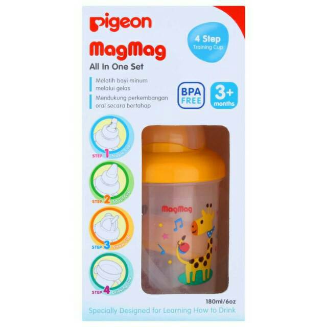 Mommynme PIGEON MAG ALL IN ONE SET 4 STEP 1 2 3 4 | Shopee Malaysia