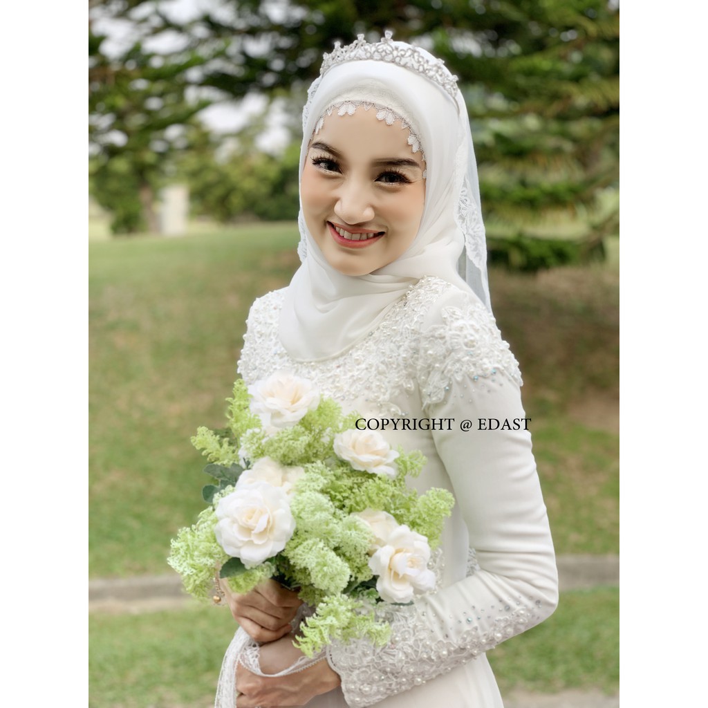 INNER LACE OFF WHITE ANAK TUDUNG CANTIK | Shopee Malaysia
