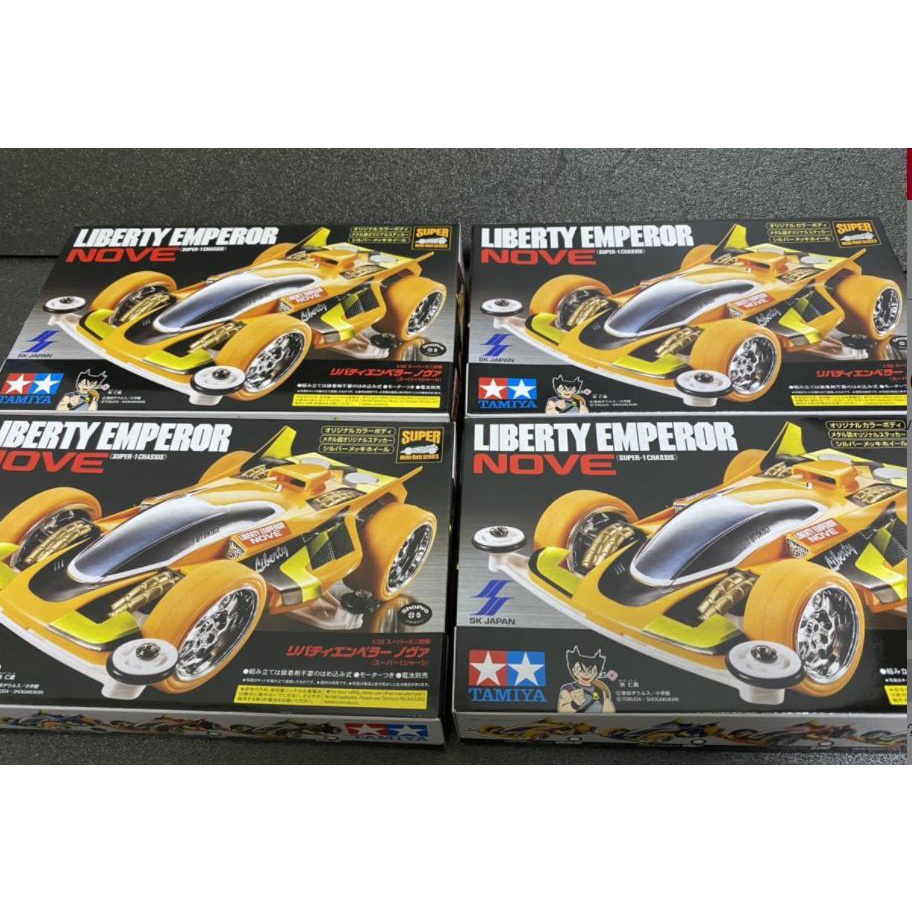 Tamiya Mini 4WD - Liberty Emperor Nove Set of 4 | Shopee Malaysia