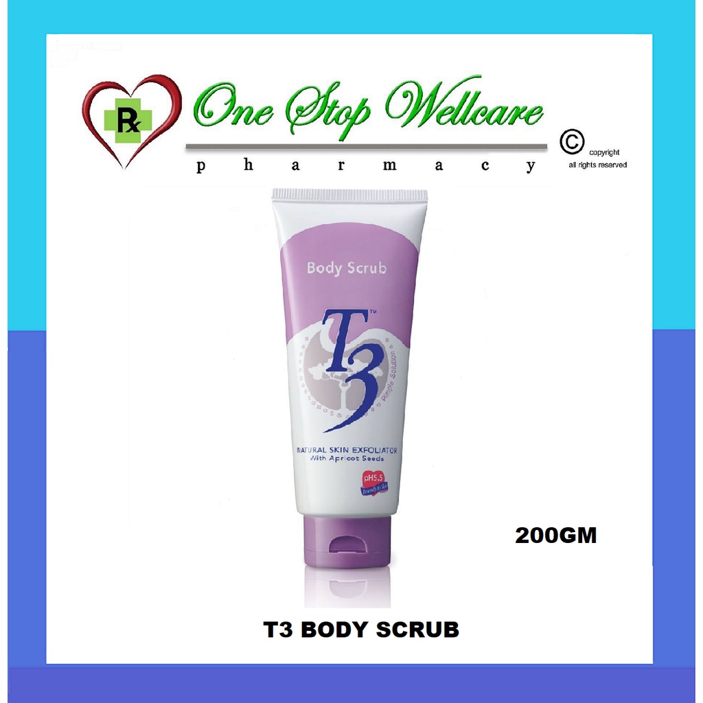 T3 BODY SCRUB 200G (EXP:03/2027) | Shopee Malaysia