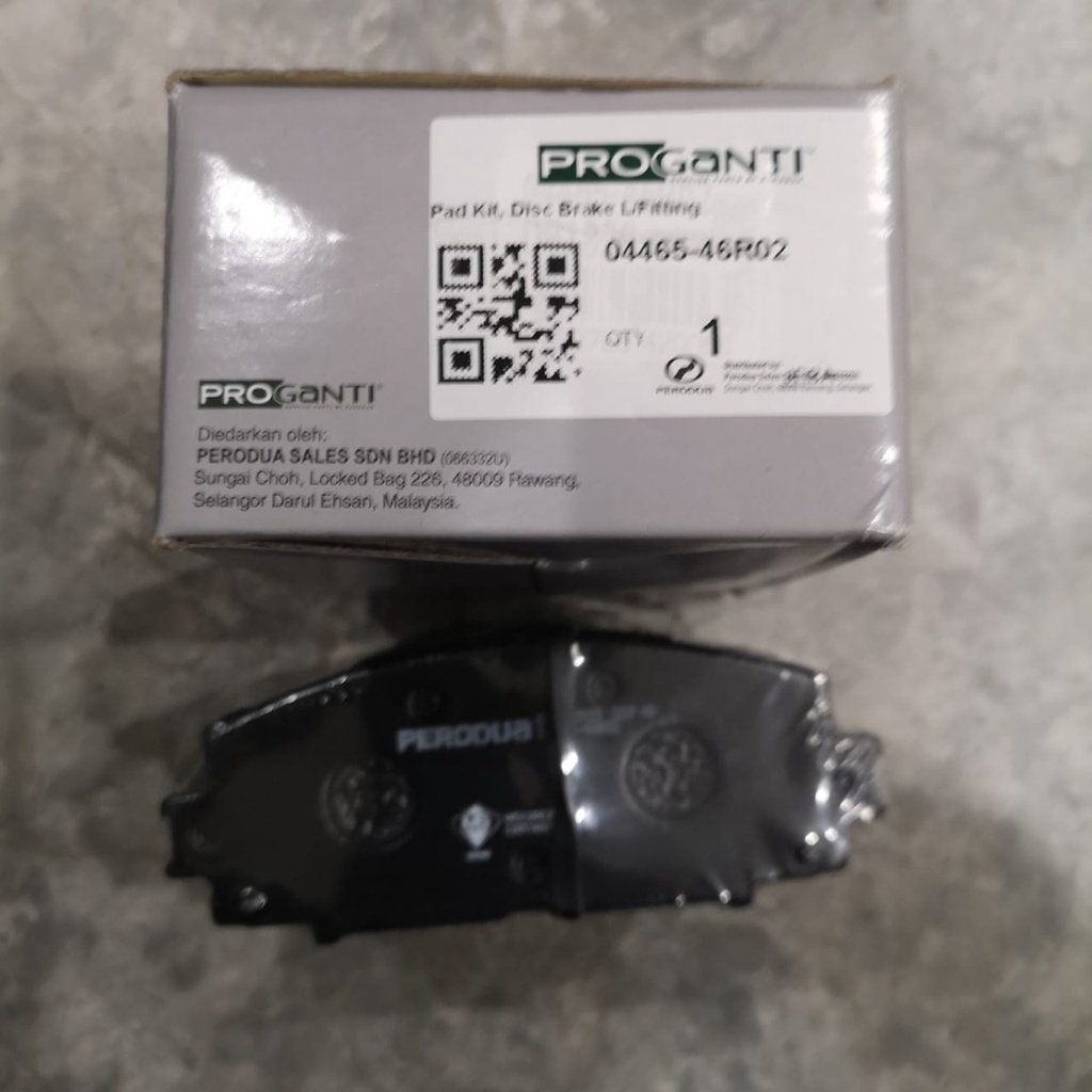 DISC BRAKE PAD (ORIGINAL) FRONT PERODUA ALZA 2013Y NEW,TOYOTA VIOS ...