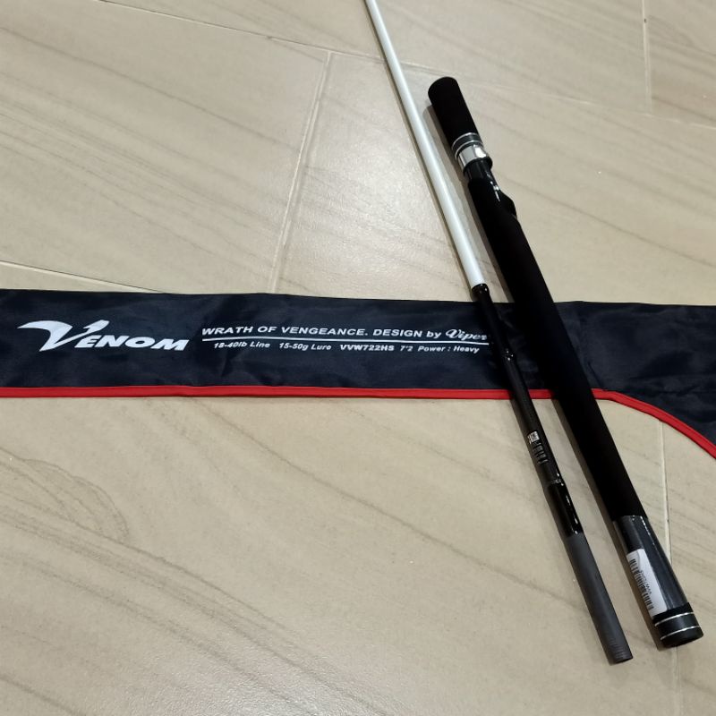 Viper Venom WRATH OF VENGEANCE. DESIGN BY VIPER Rod VVW722HS | Shopee ...