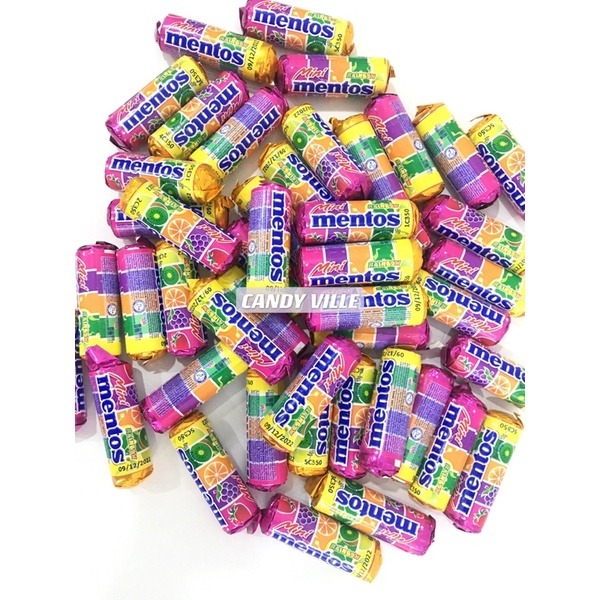 Mini Mentos Rolls 150g (+-12pcs) | Shopee Malaysia