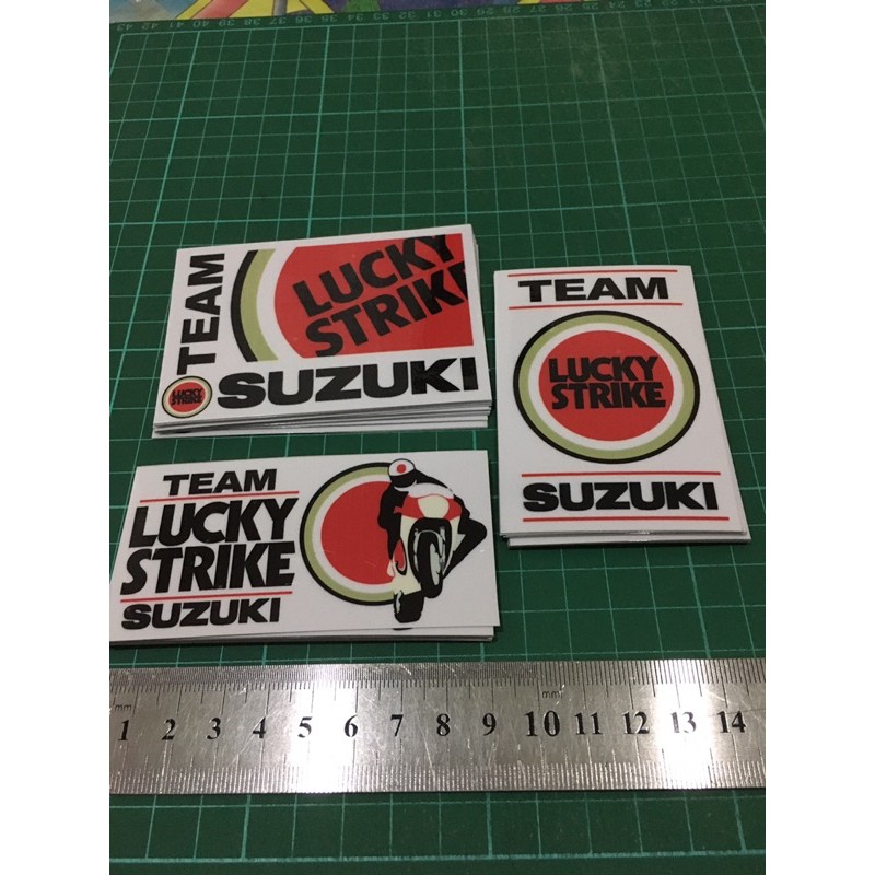 Sticker lucky strike suzuki | Shopee Malaysia