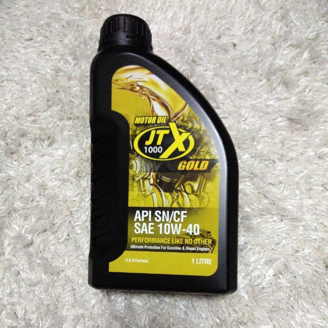 JTX 1000 GOLD MOTOR OIL 1L | Shopee Malaysia