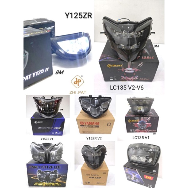 [OFFER] LAMPU ZHIPAT LC135 V1 LC135V2 - V7/Y15ZR V1 Y15ZR V2 RS150 W100R EX5 SRL115FI LED HEAD ...