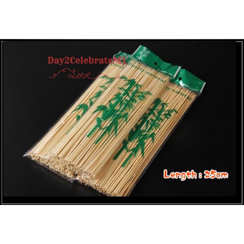 25cm / 40cm Lidi Bunga/ Bamboo Stick / Lidi Bunga Telur / Lidi Bunga ...